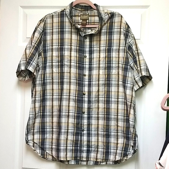 C.E Schmidt | Shirts | Ce Schmidt Short Sleeve Button Down Shirt | Poshmark
